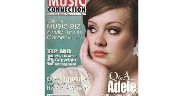 February 2009 Cover Story: Adele - Music Connection Magazine