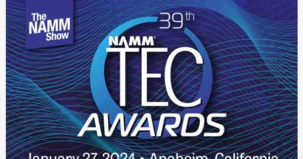 NAMM TEC Awards Voting Begins Today - Music Connection Magazine