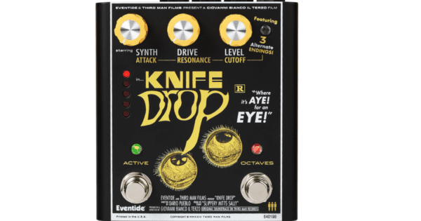 Eventide and Third Man Hardware Release Knife Drop Pedal