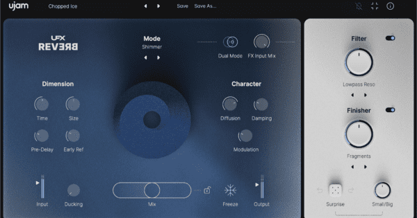 NEW TOYS: UJAM’s UFX Reverb Version 2